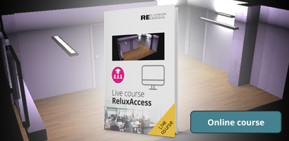 ReluxAccessLive - lighting planning course