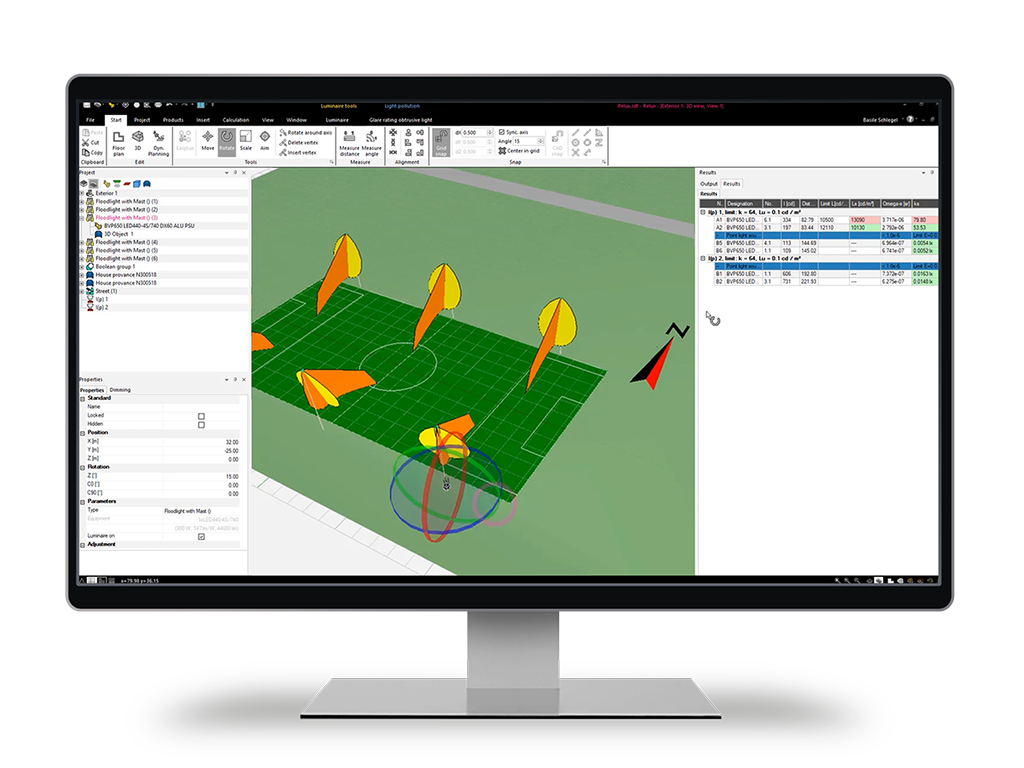 ReluxDesktop – free software for professional lighting planning