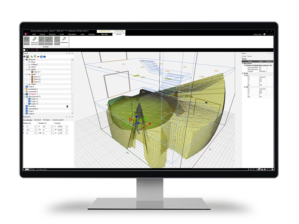 ReluxDesktop – free software for professional lighting planning