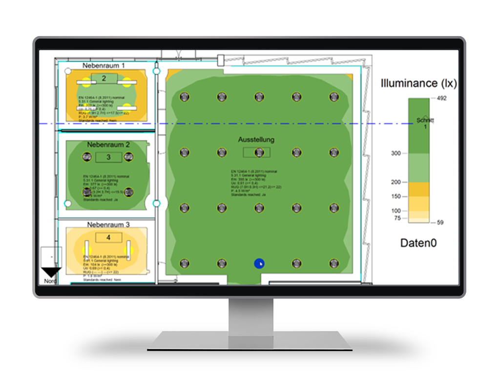 ReluxCAD for Revit – Lighting planning in Autodesk Revit