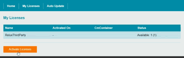 Activate single licences | Knowledge DB | Knowledge Hub